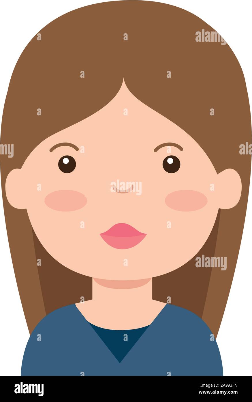 Girl cartoon icon design, Kid woman childhood little people lifestyle ...