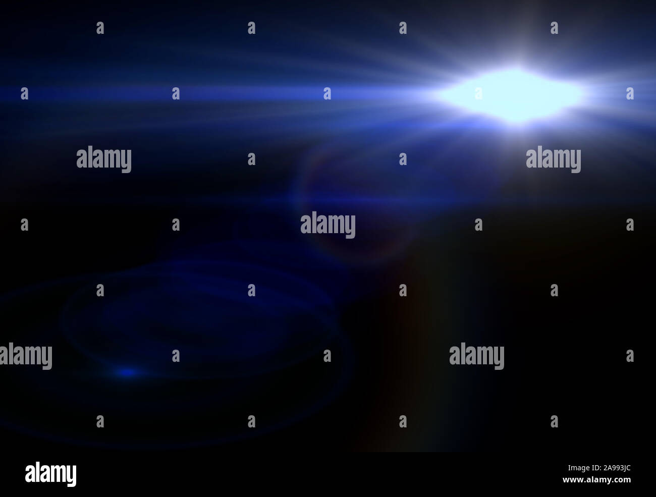 Isolated bokeh on black background. Overlays, overlay, light transition ...