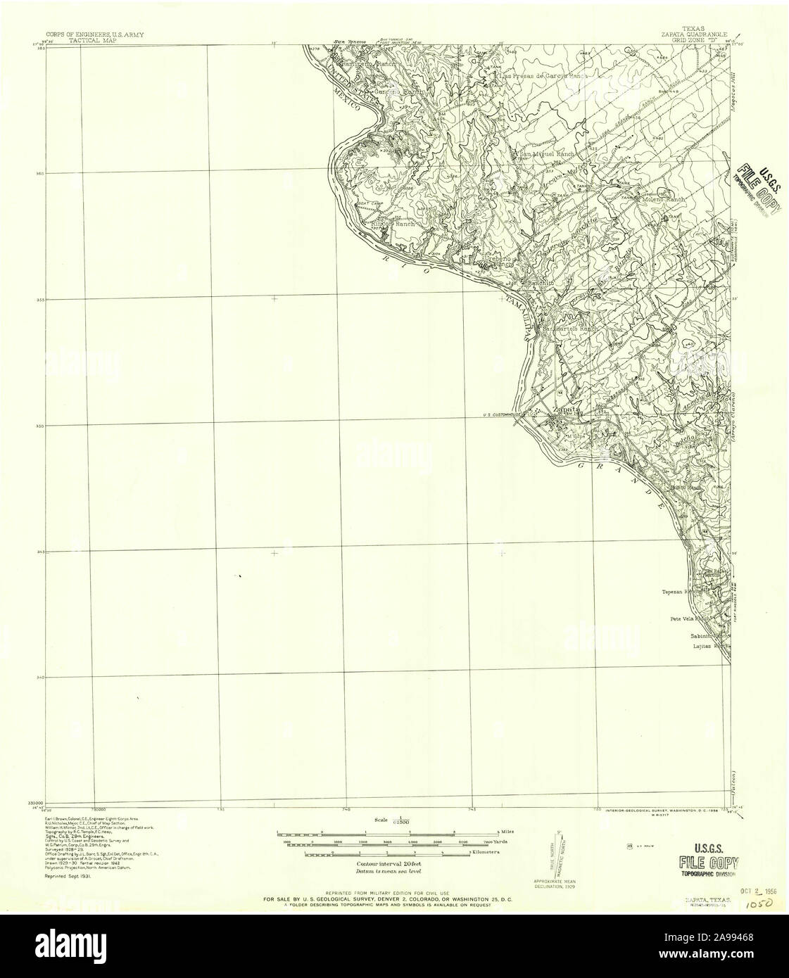 Zapata map hi-res stock photography and images - Alamy