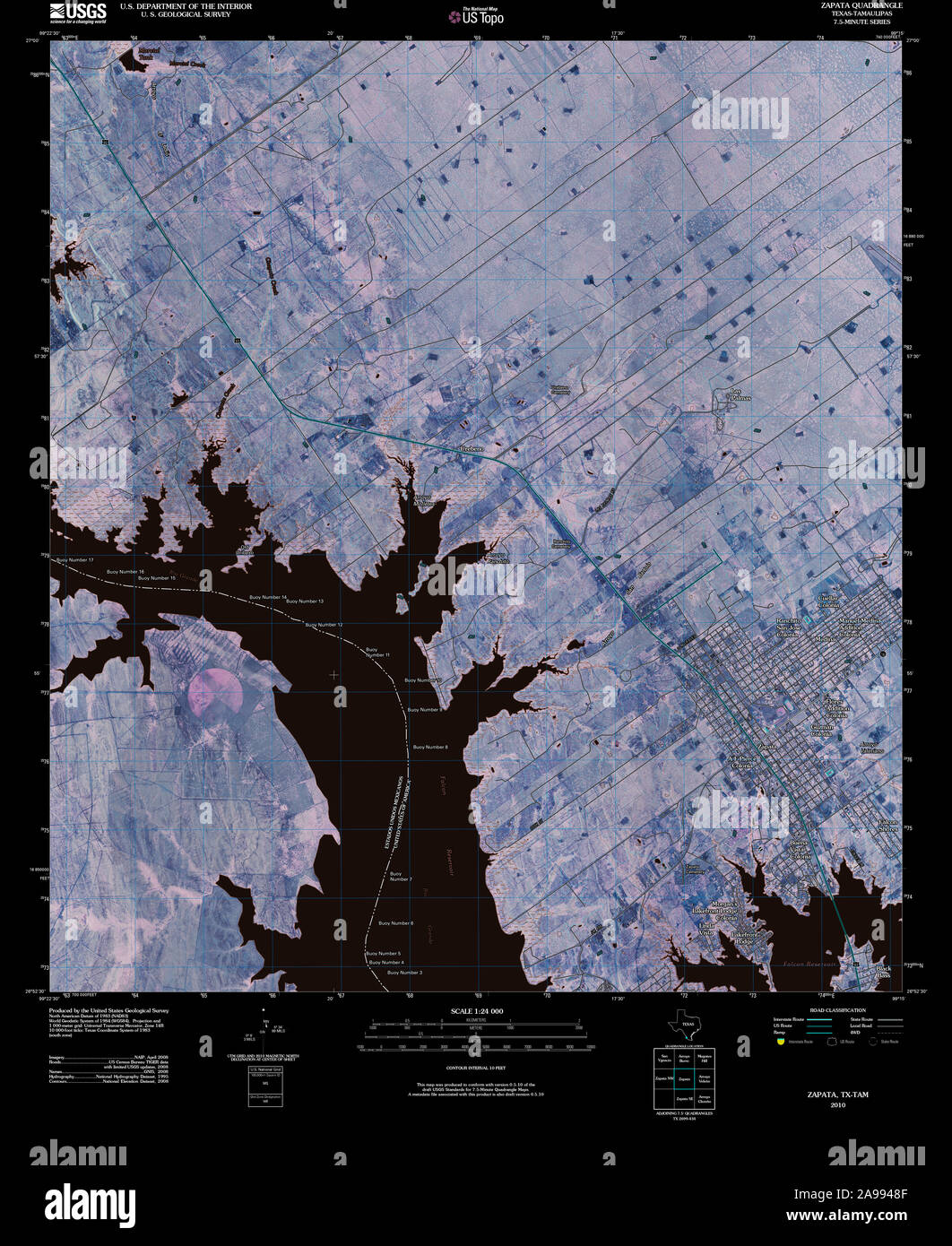 Zapata map hi-res stock photography and images - Alamy