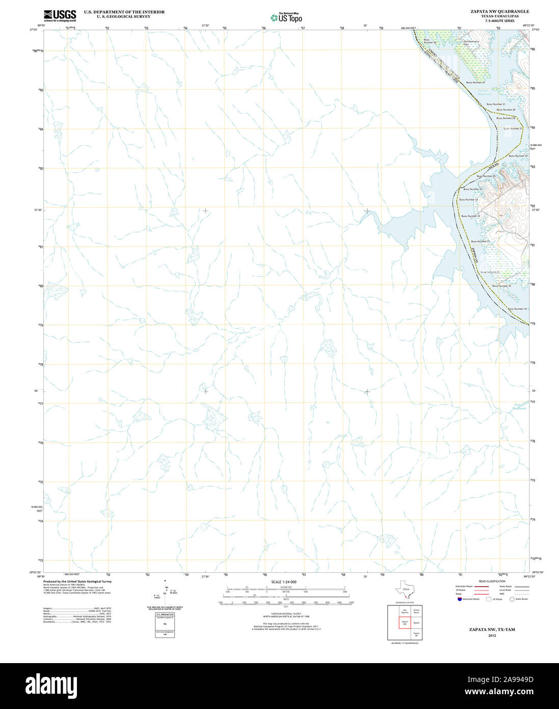 Zapata map hi-res stock photography and images - Alamy
