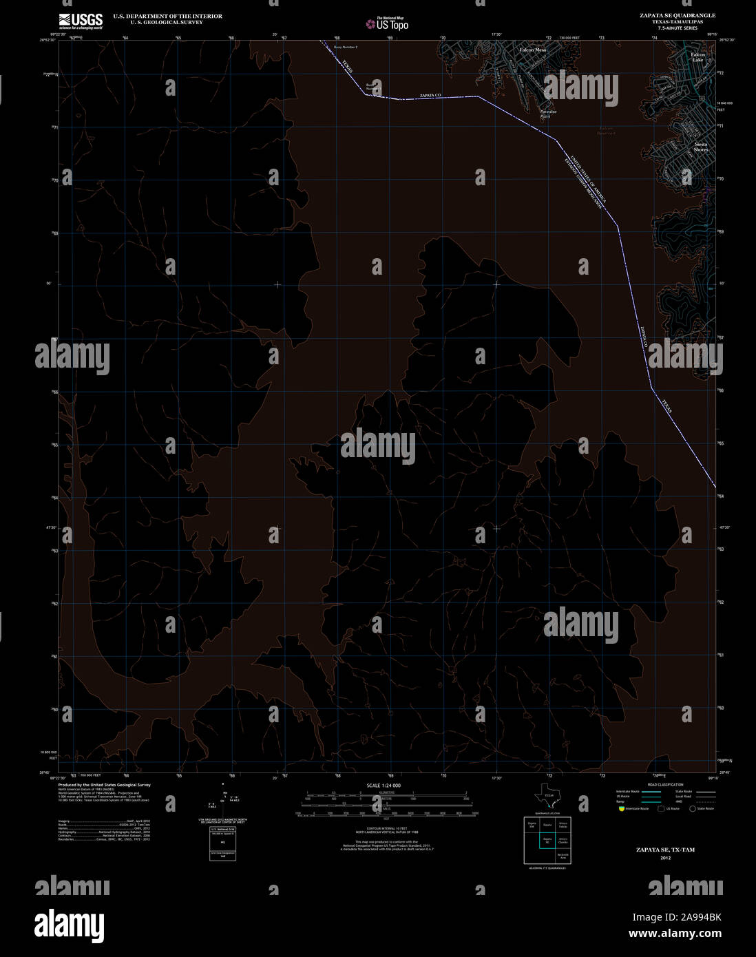 Zapata map hi-res stock photography and images - Alamy