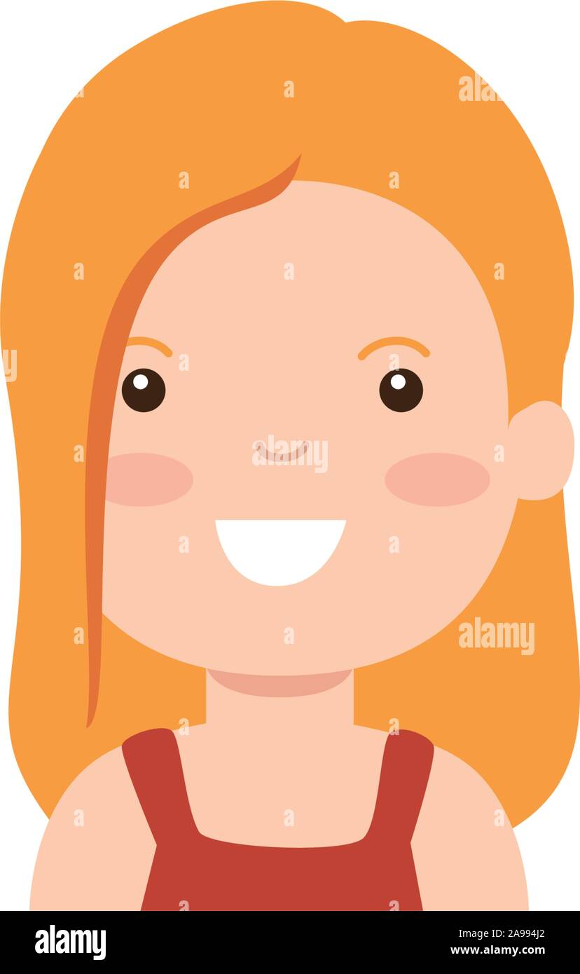 Girl cartoon icon design, Kid woman childhood little people lifestyle ...