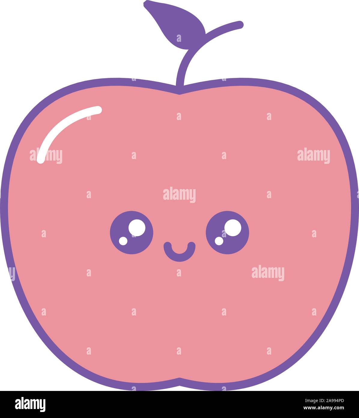apple icon design, Fruit food restaurant menu dinner lunch cooking and ...