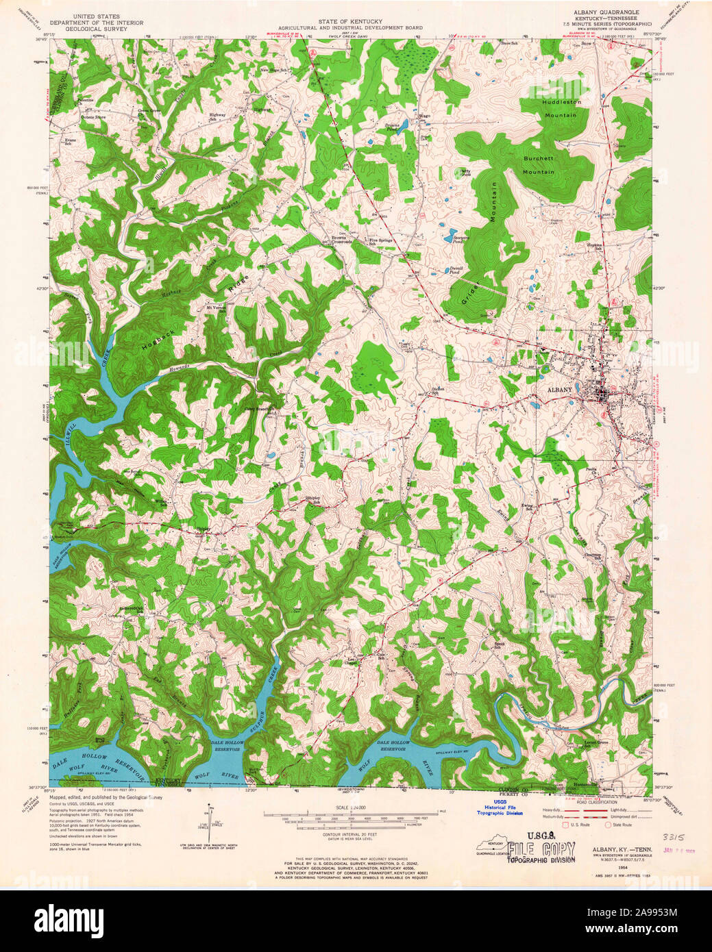 Historical albany map hi-res stock photography and images - Alamy