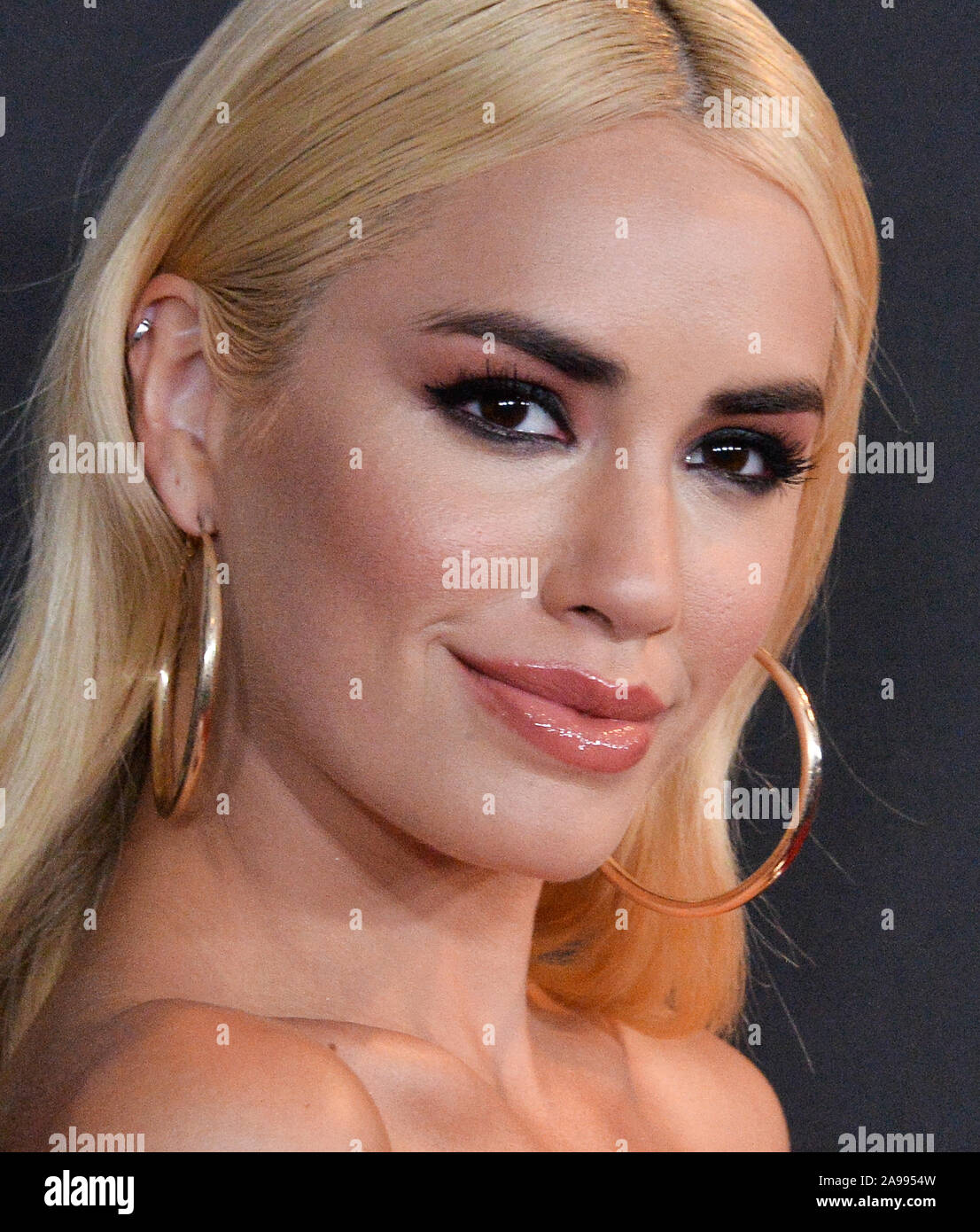 Las Vegas, United States. 13th Nov, 2019. Singer Lali arrives for the ...