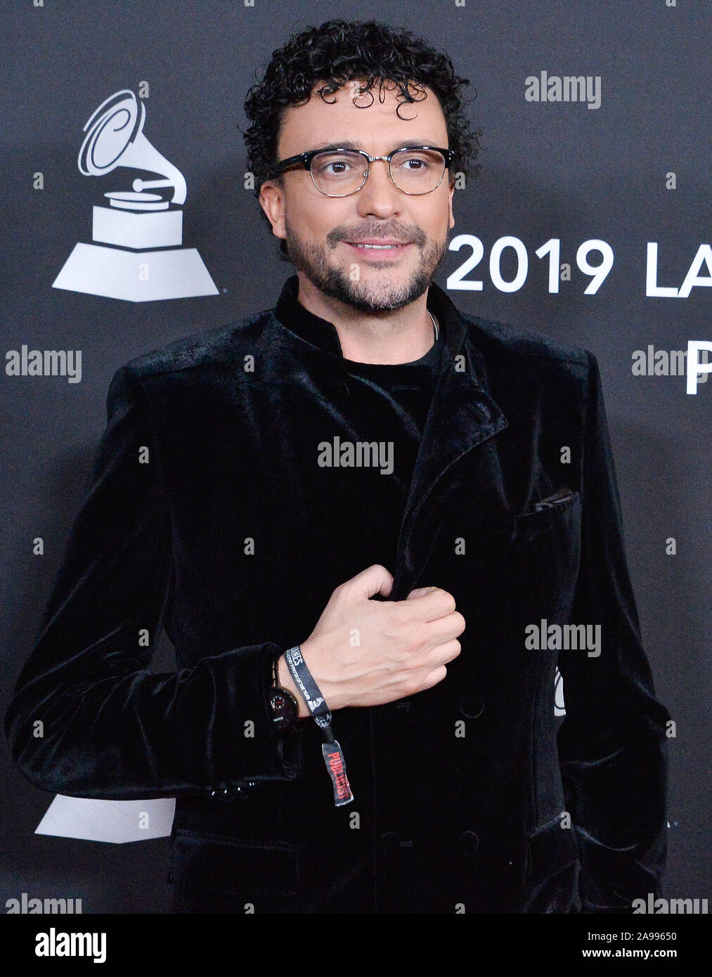 Las Vegas, United States. 13th Nov, 2019. Musician Andres Cepeda ...