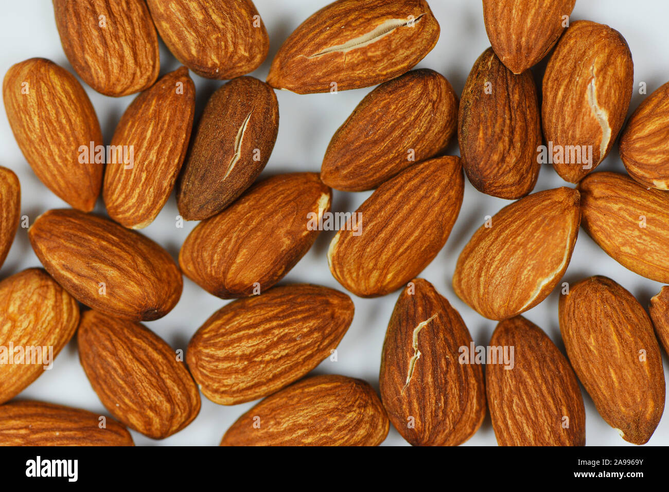 Almonds seamless texture background / Close up almond nuts natural ...