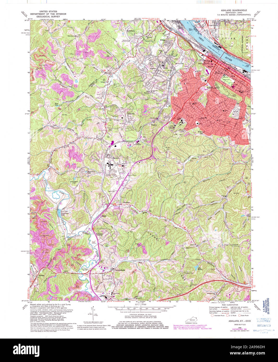 Ashland kentucky Cut Out Stock Images & Pictures - Alamy