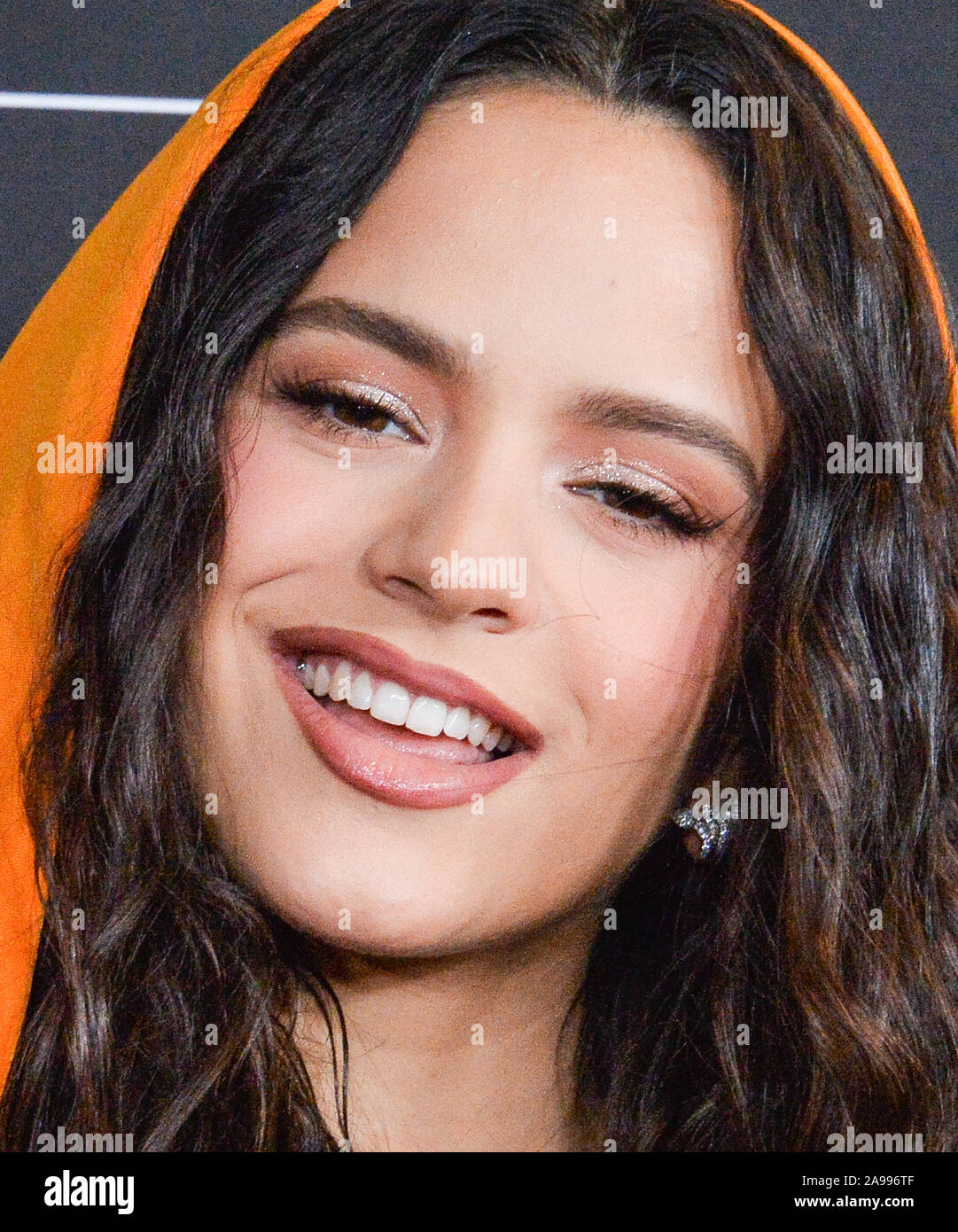 Las Vegas, United States. 13th Nov, 2019. Singer Rosalia arrives for ...