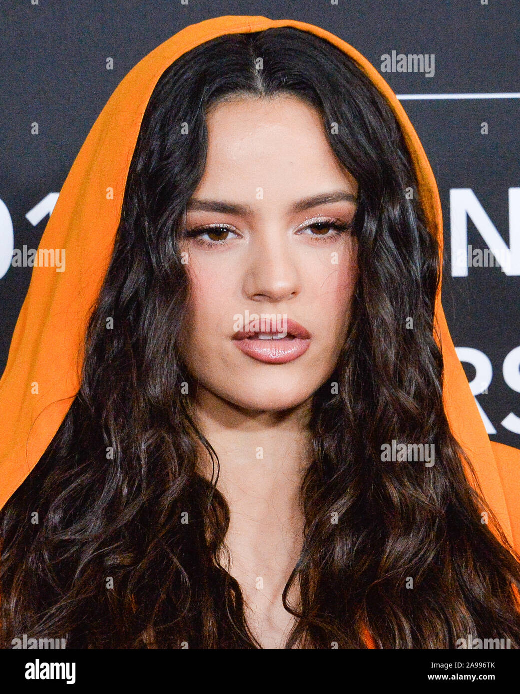 Las Vegas, United States. 13th Nov, 2019. Singer Rosalia arrives for ...