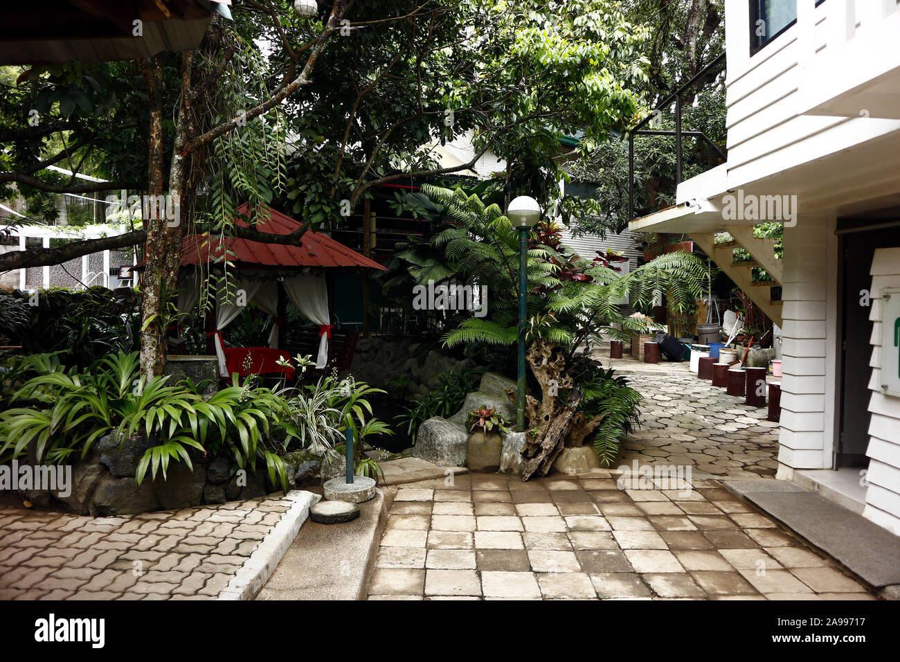 ANTIPOLO CITY, PHILIPPINES - NOVEMBER 13, 2019: Beautiful outdoor ...