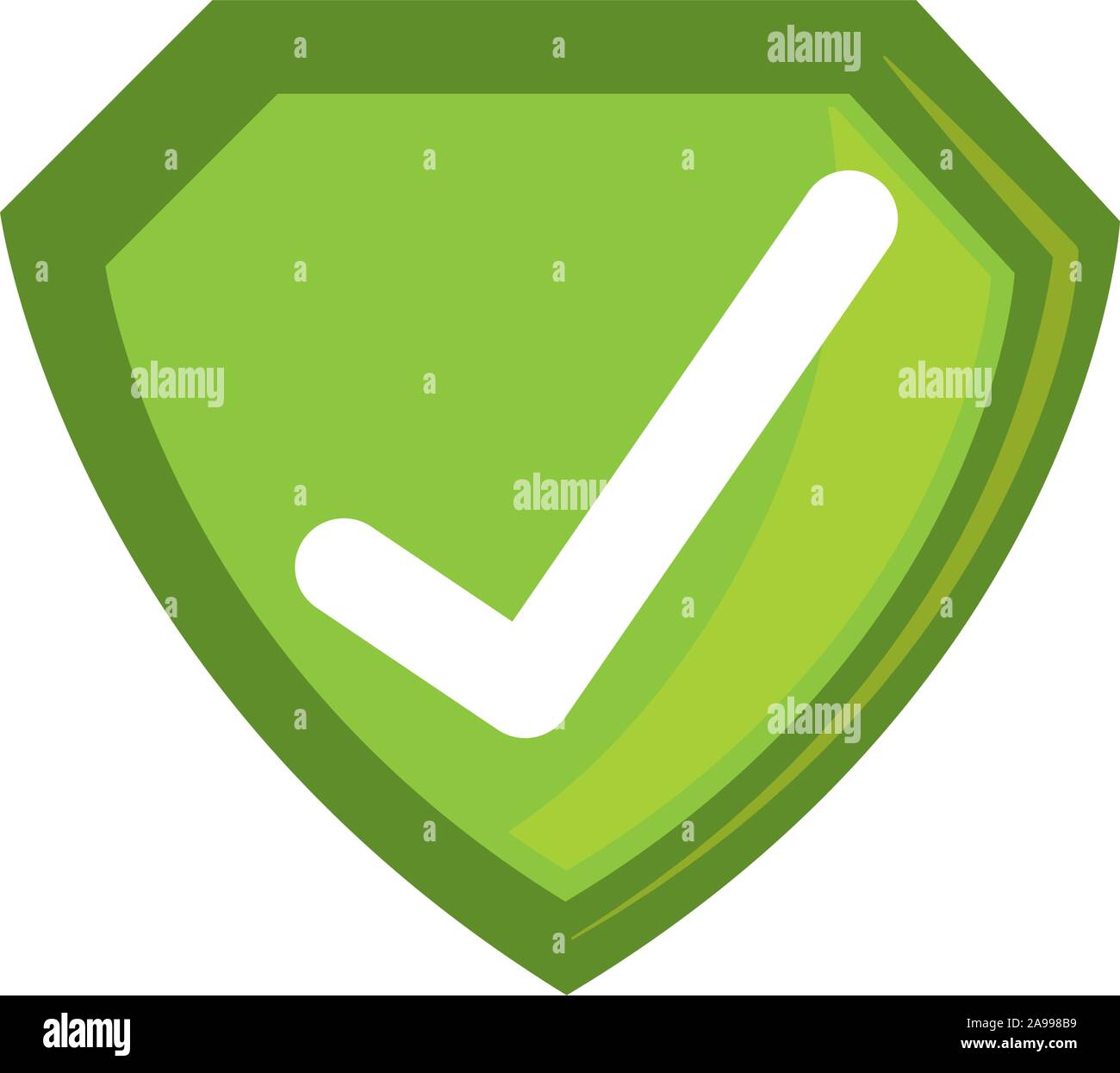 check mark shield design, Security protection emblem banner heraldic ...