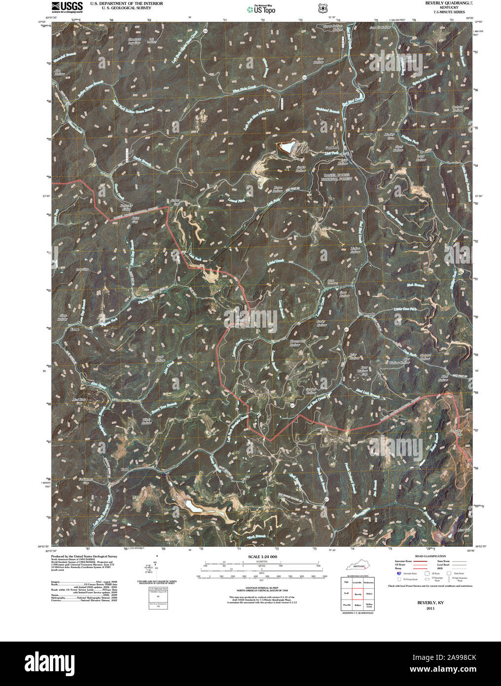 Beverly map hi-res stock photography and images - Alamy