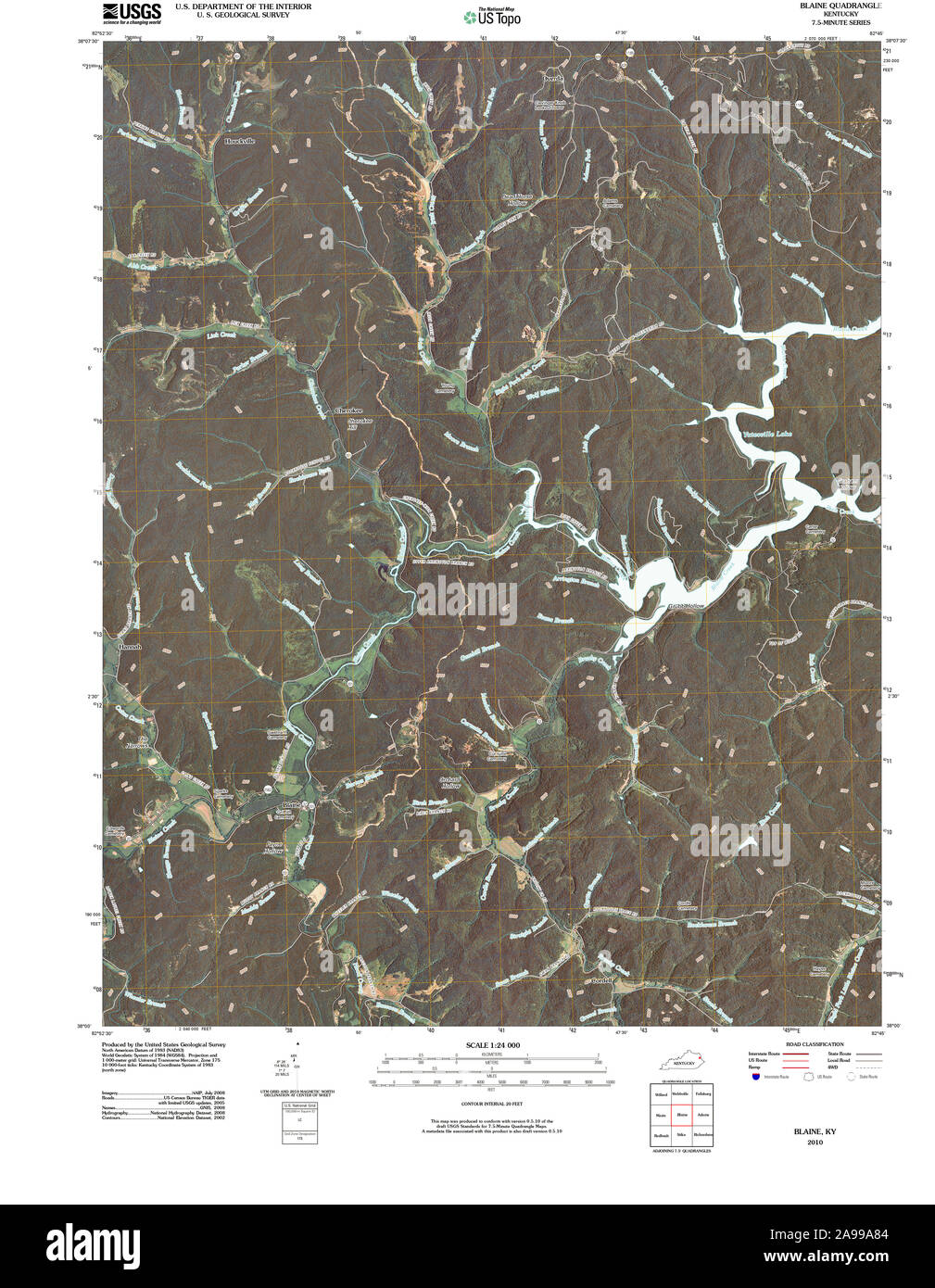 Map of blaine hi-res stock photography and images - Alamy