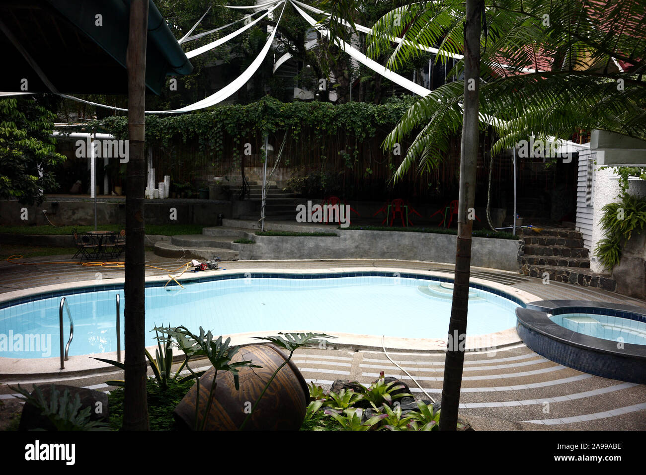 ANTIPOLO CITY, PHILIPPINES - NOVEMBER 13, 2019: Beautiful outdoor ...