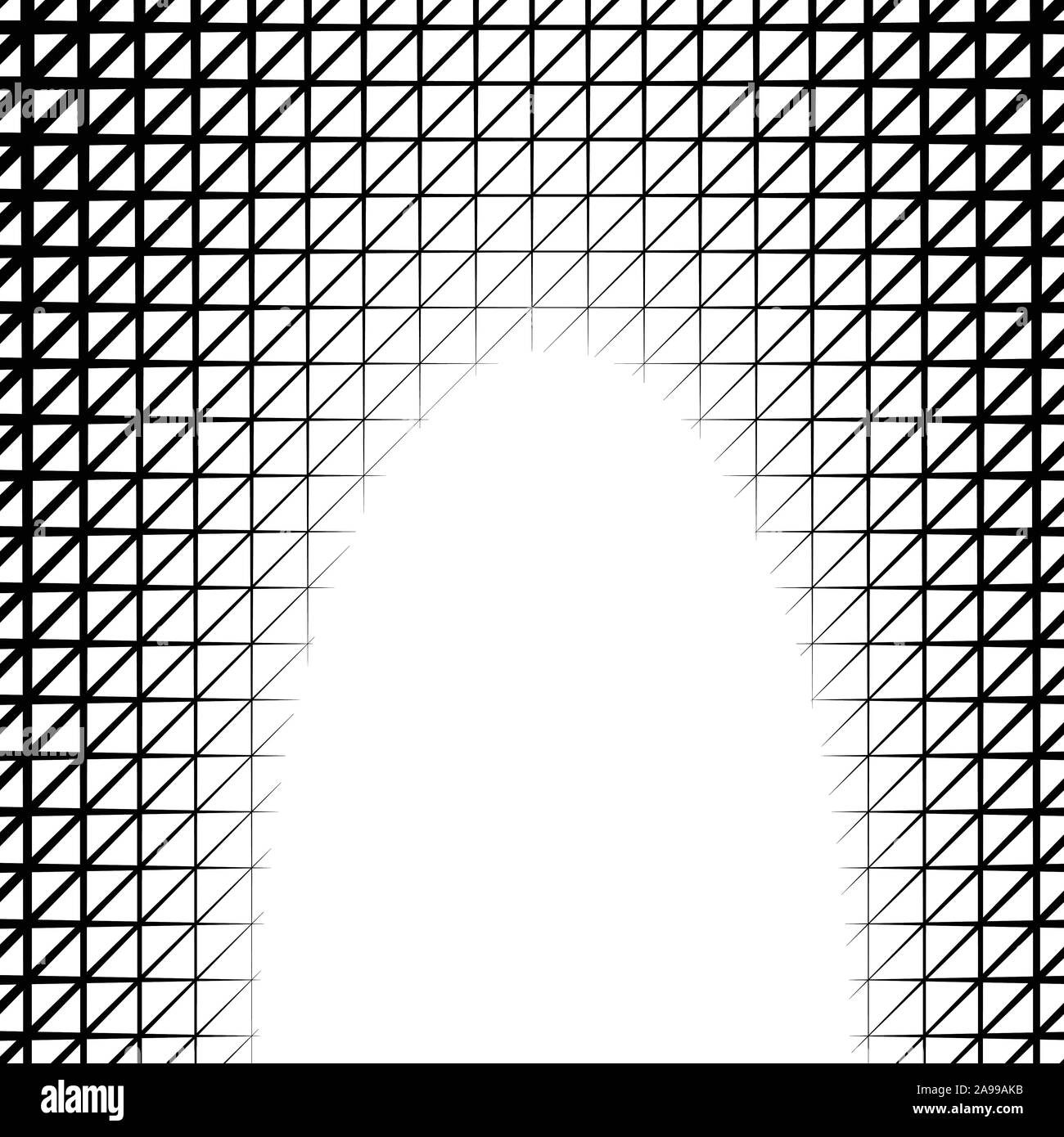 Background with gradient of triangle shaped cells grid Stock Vector ...