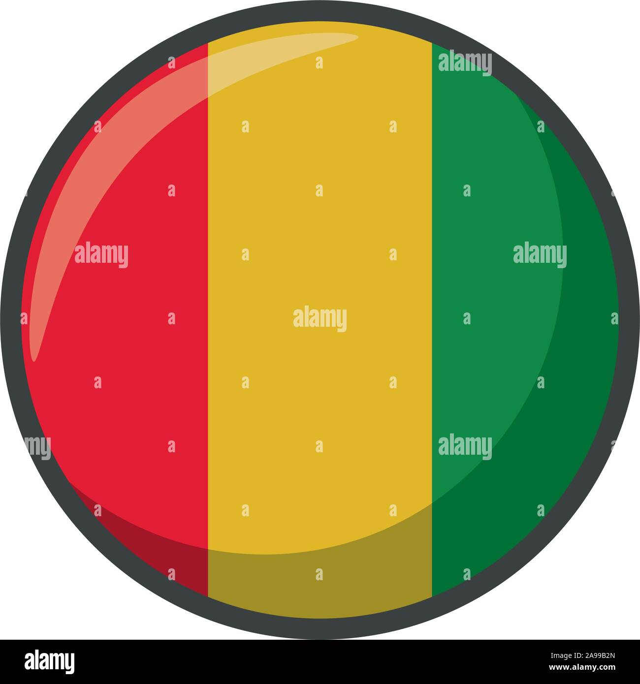 guinea flag design, country national state patriotism united world and ...