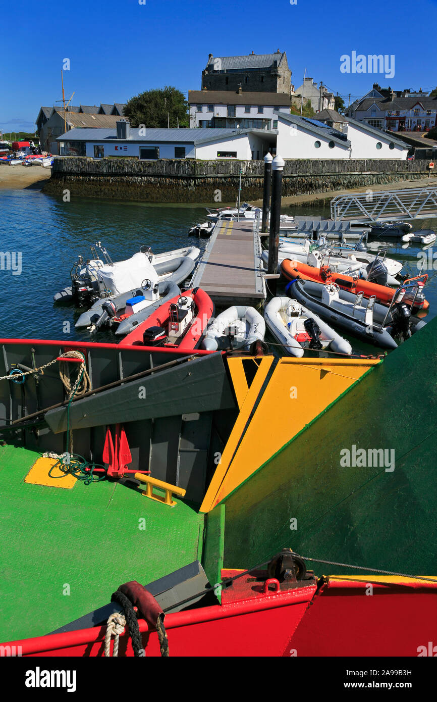 Cape Clear Ferry, Baltimore Village, County Cork, Ireland Stock Photo ...