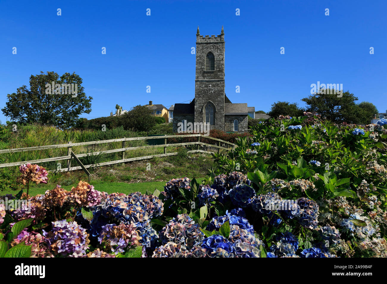 St. Matthew's Church, Baltimore Village, County Cork, Ireland Stock ...