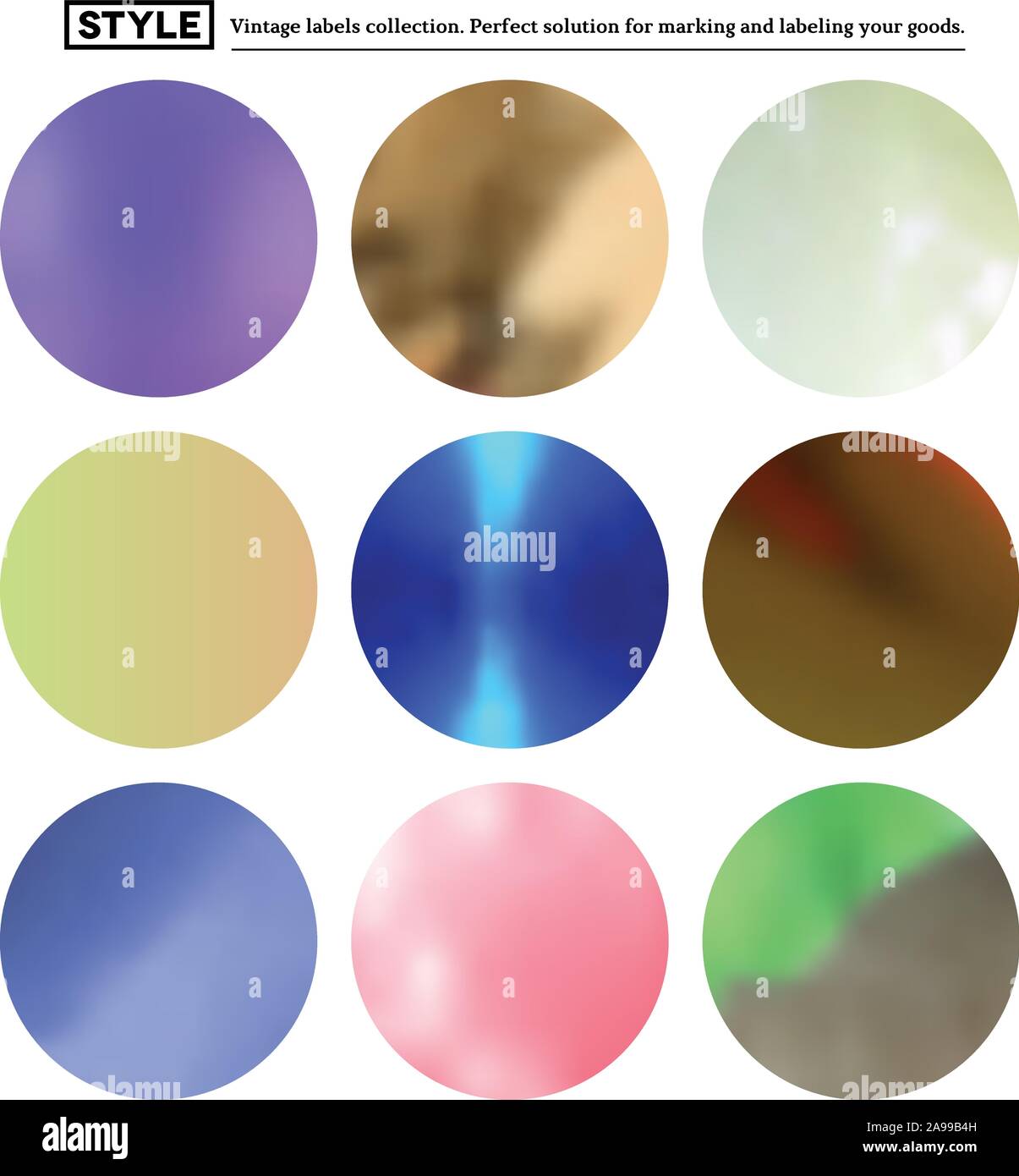 Abstract blurred spots Stock Vector Images - Alamy