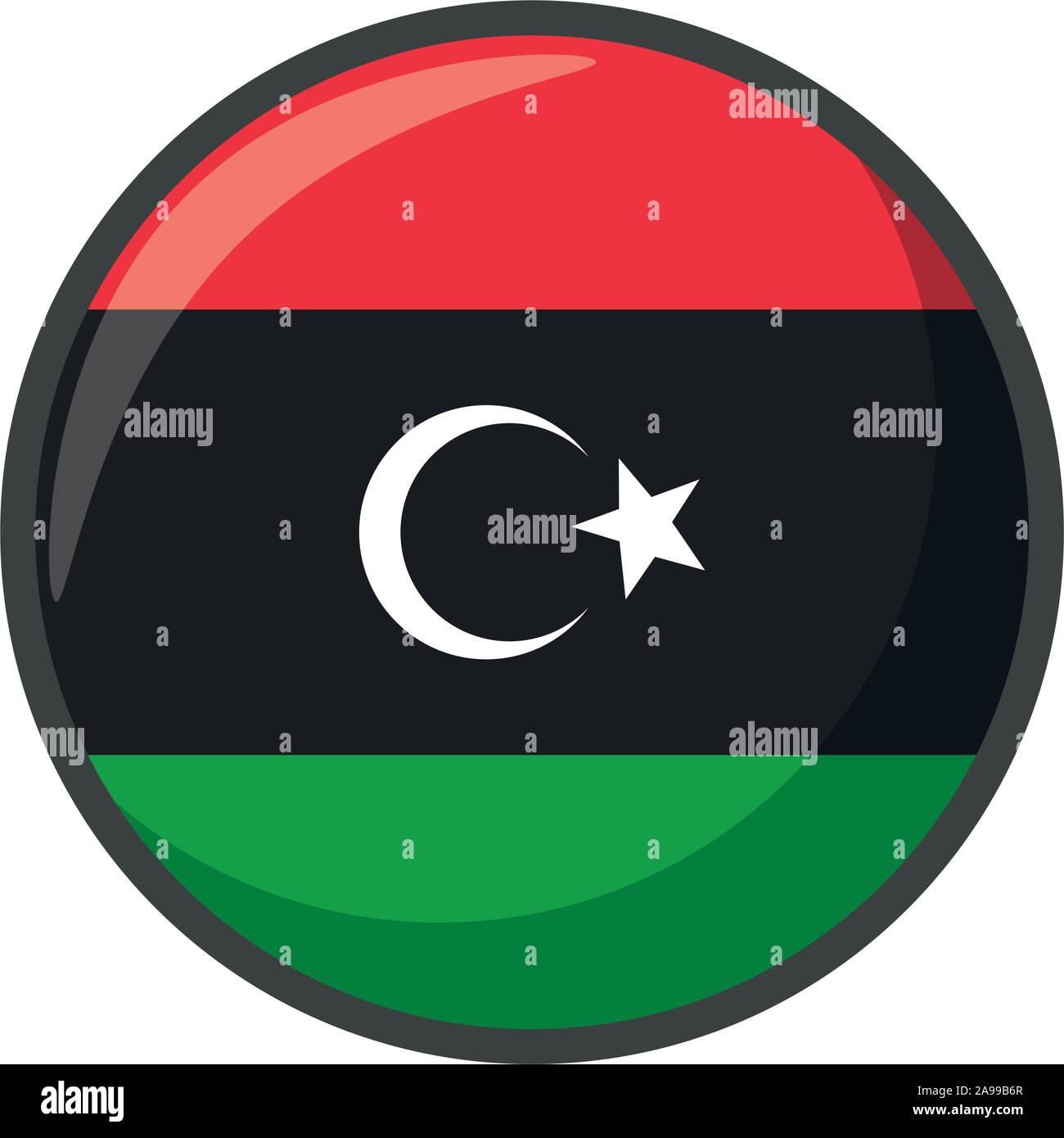 libya flag design, country national state patriotism united world and ...