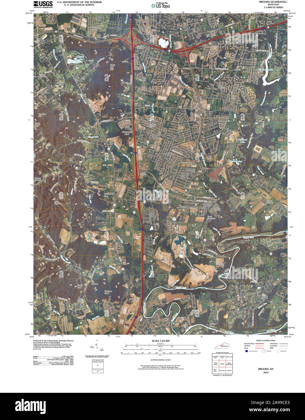 Brooks map hi-res stock photography and images - Alamy