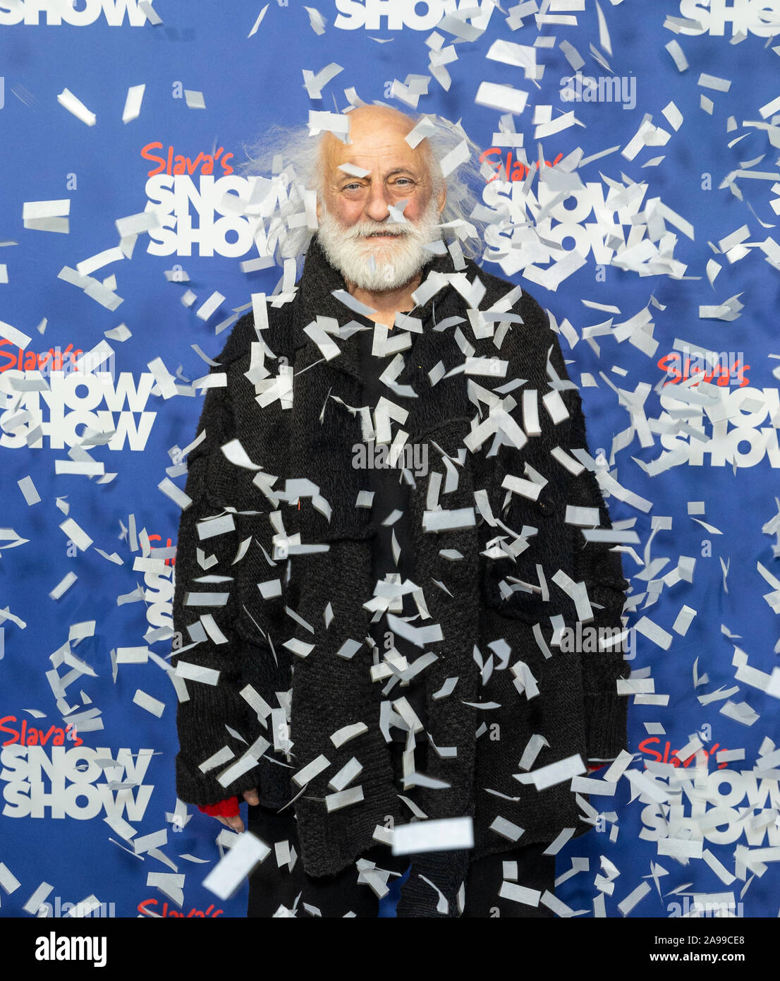 New York, NY - November 13, 2019: Slava Polunin attends Slava's ...