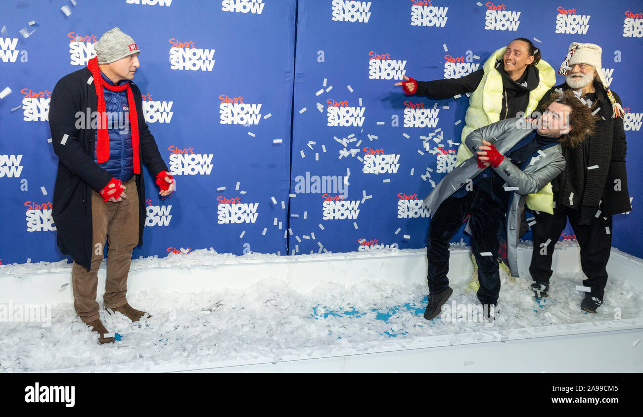 New York, NY - November 13, 2019: Robert Saralp, Vanya Polunin, Artem ...