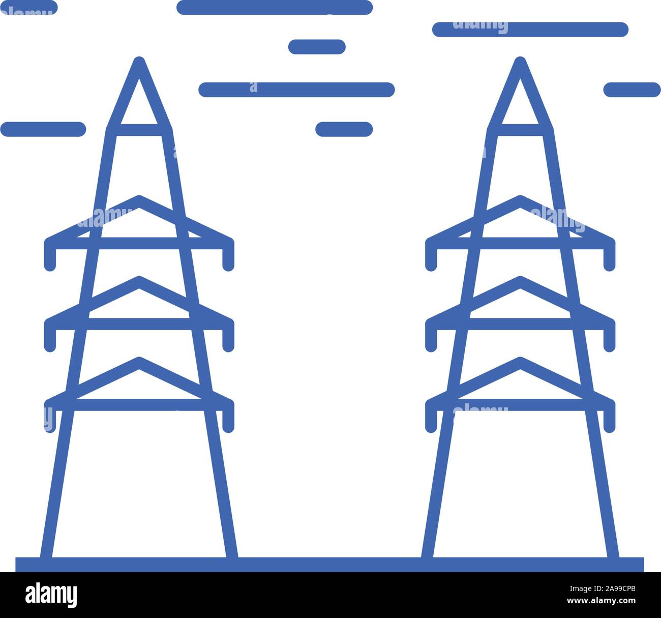 powerhouse icon design, Energy renewable power supply and sustainable ...