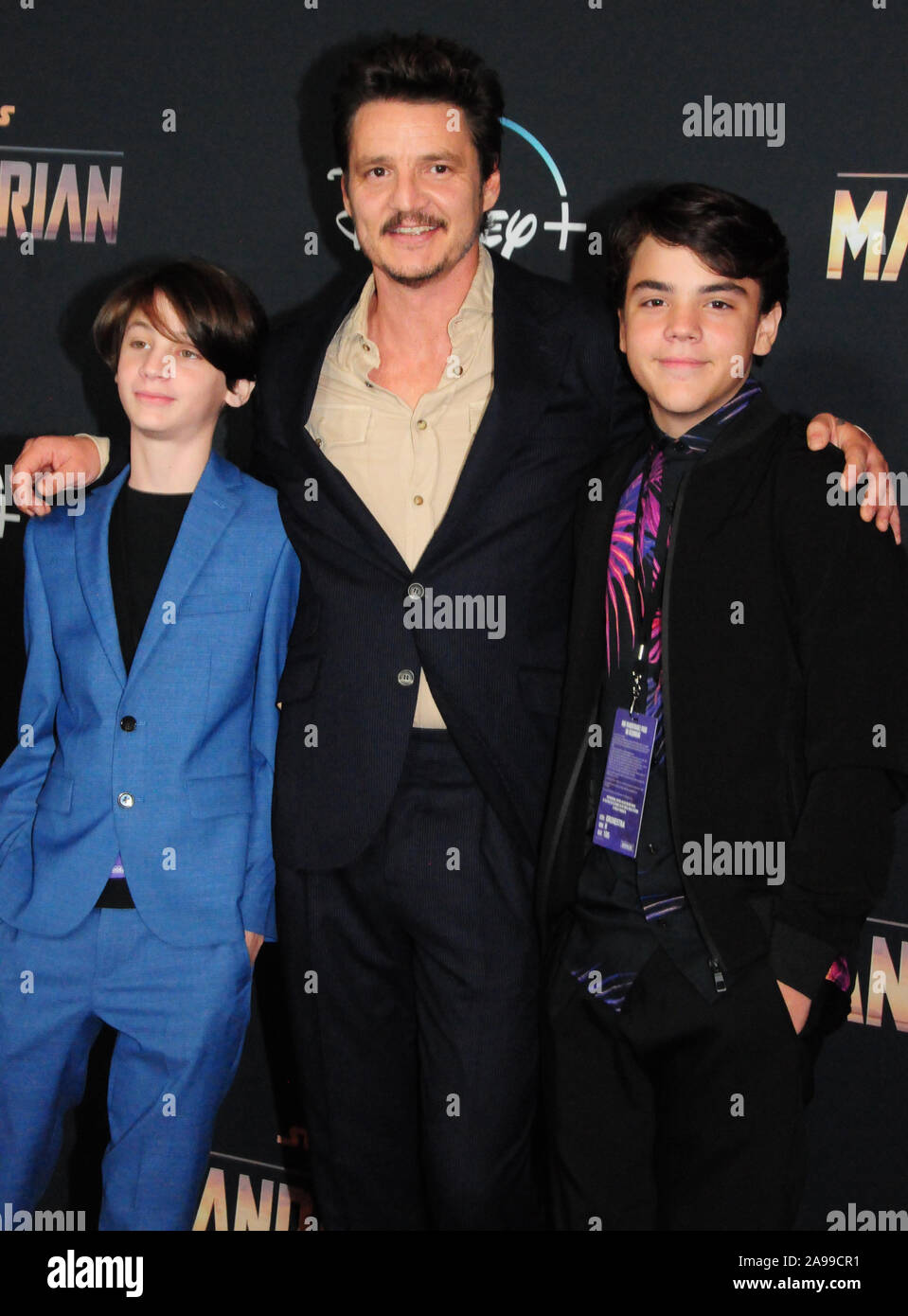 Hollywood, California, USA 13th November 2019 Actor Pedro Pascal and ...