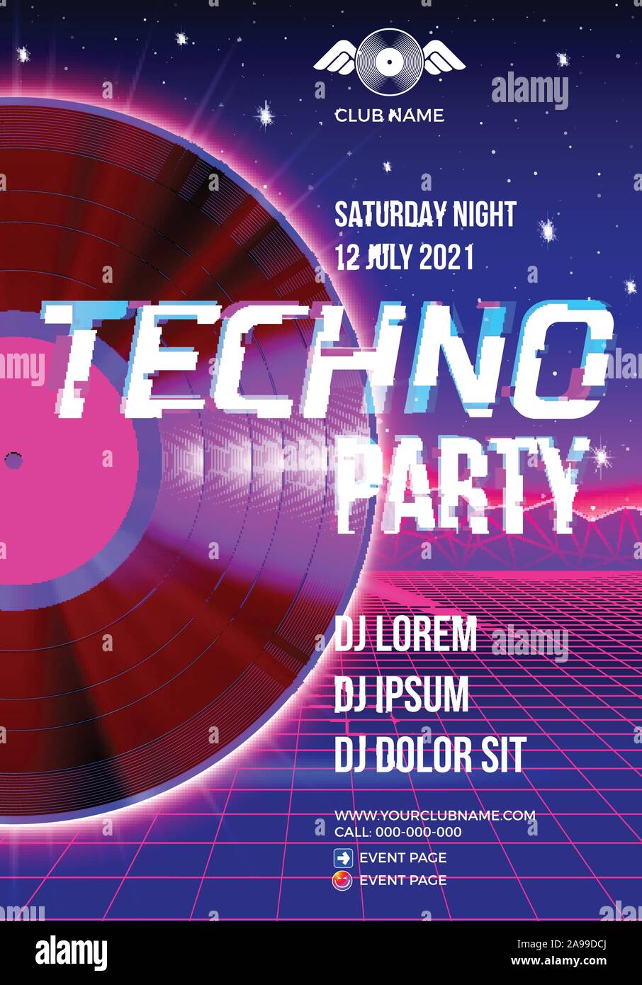 80s party hi-res stock photography and images - Alamy