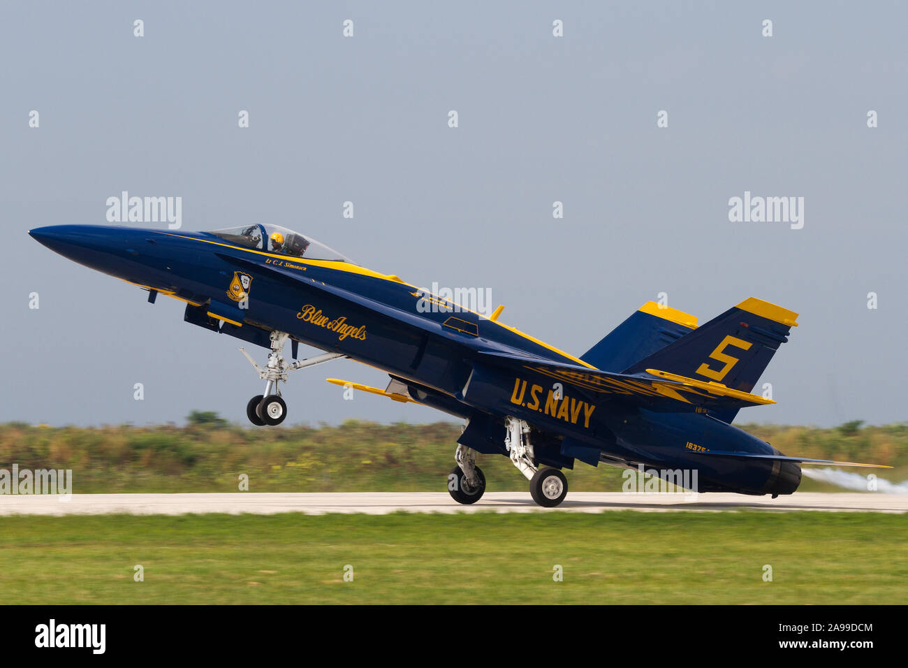 The United States Navy Blue Angels perform at the 2012 Cleveland ...