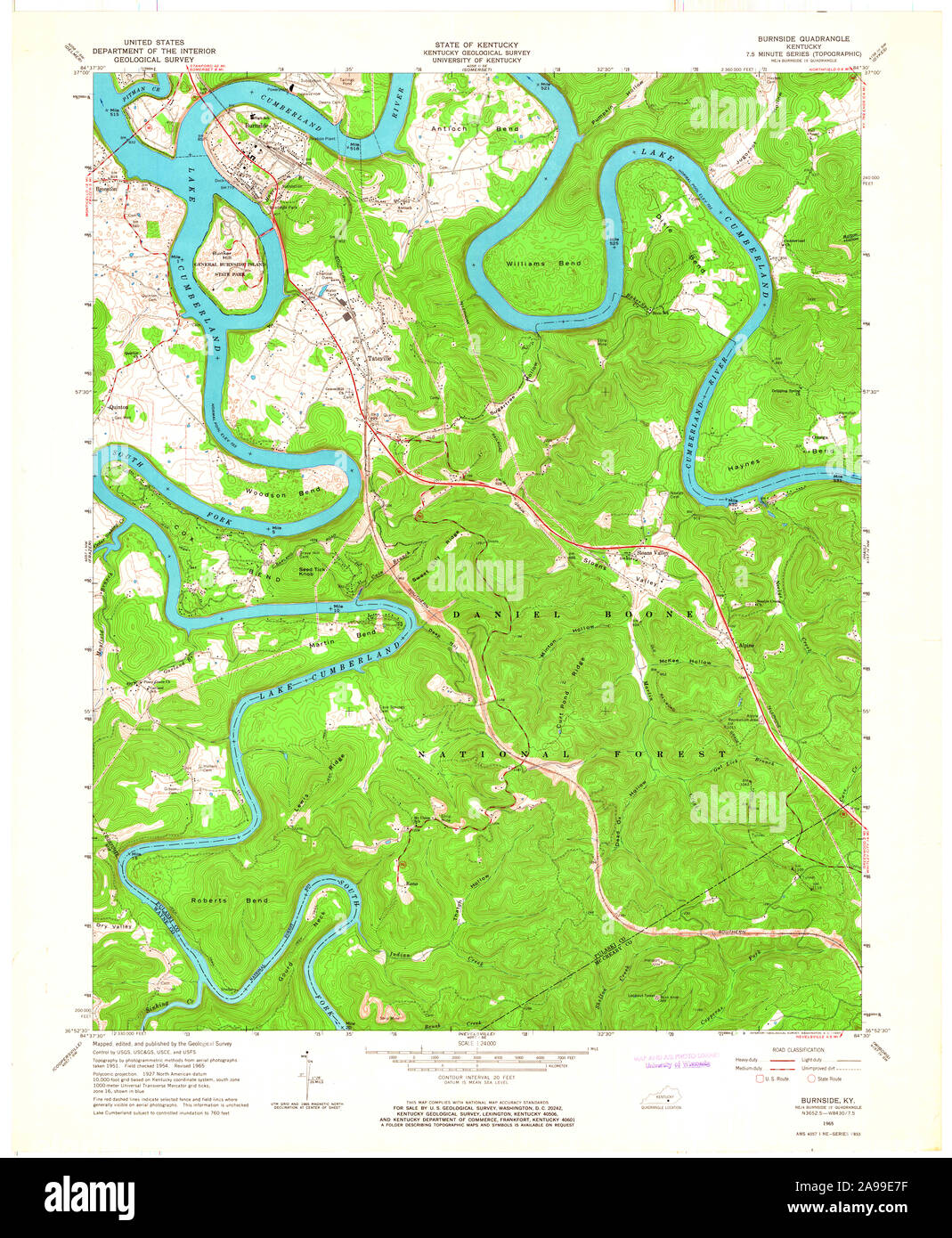 Burnside map hi-res stock photography and images - Alamy