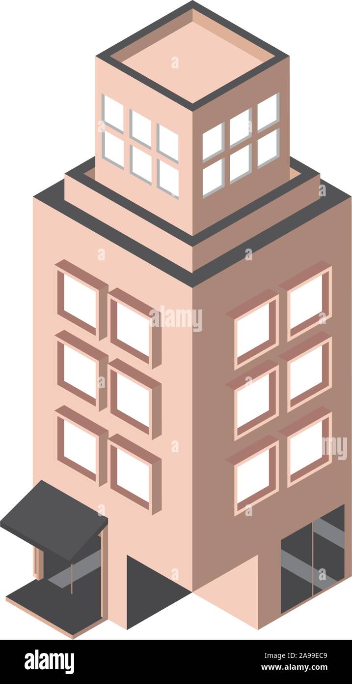 Small commercial place Stock Vector Images - Alamy