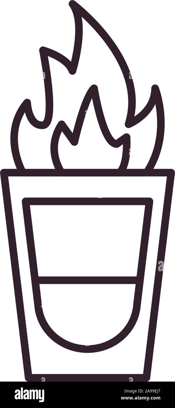 shot icon design, Drink beverage liquid menu restaurant store and shop ...