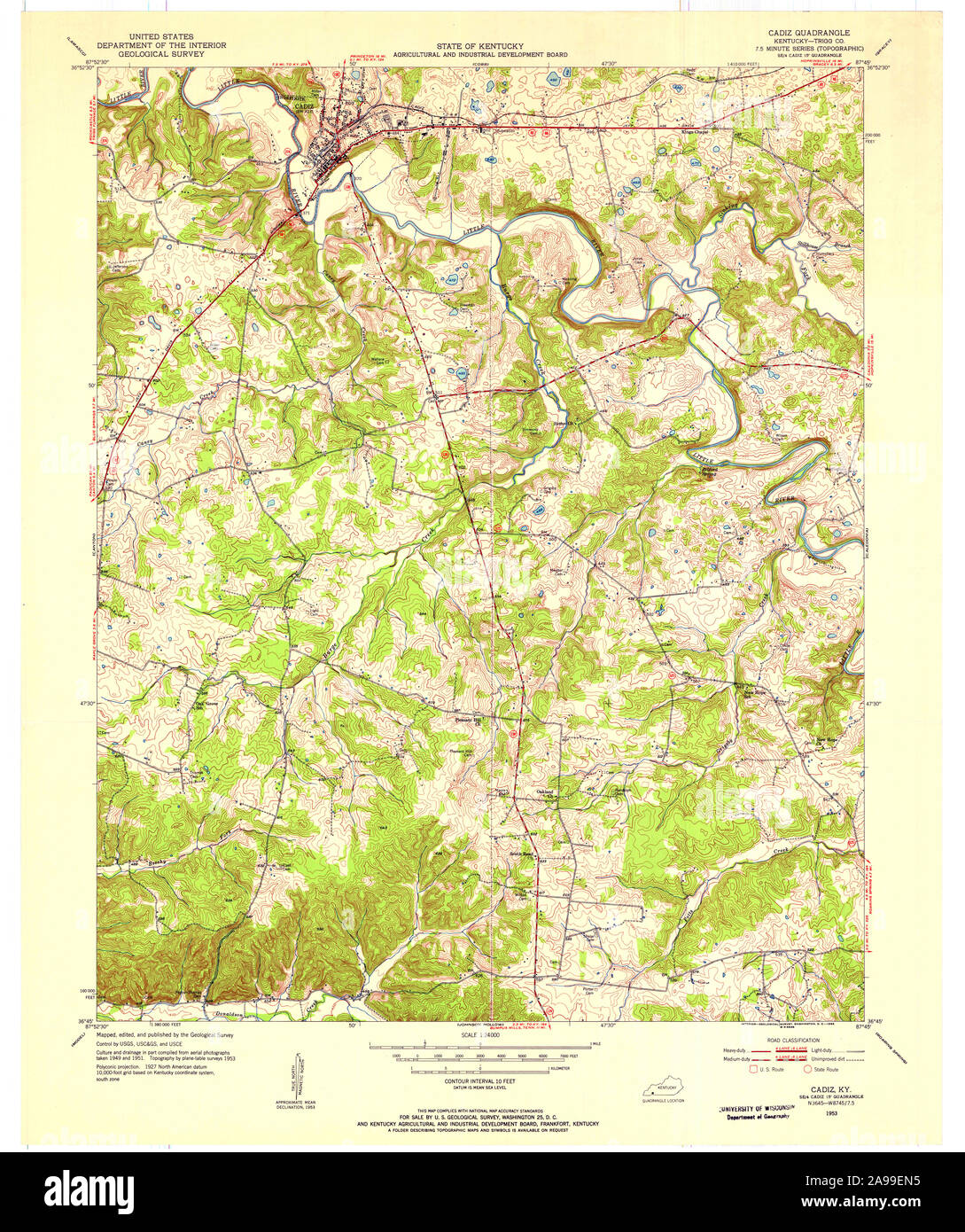 Map of cadiz Cut Out Stock Images & Pictures - Alamy