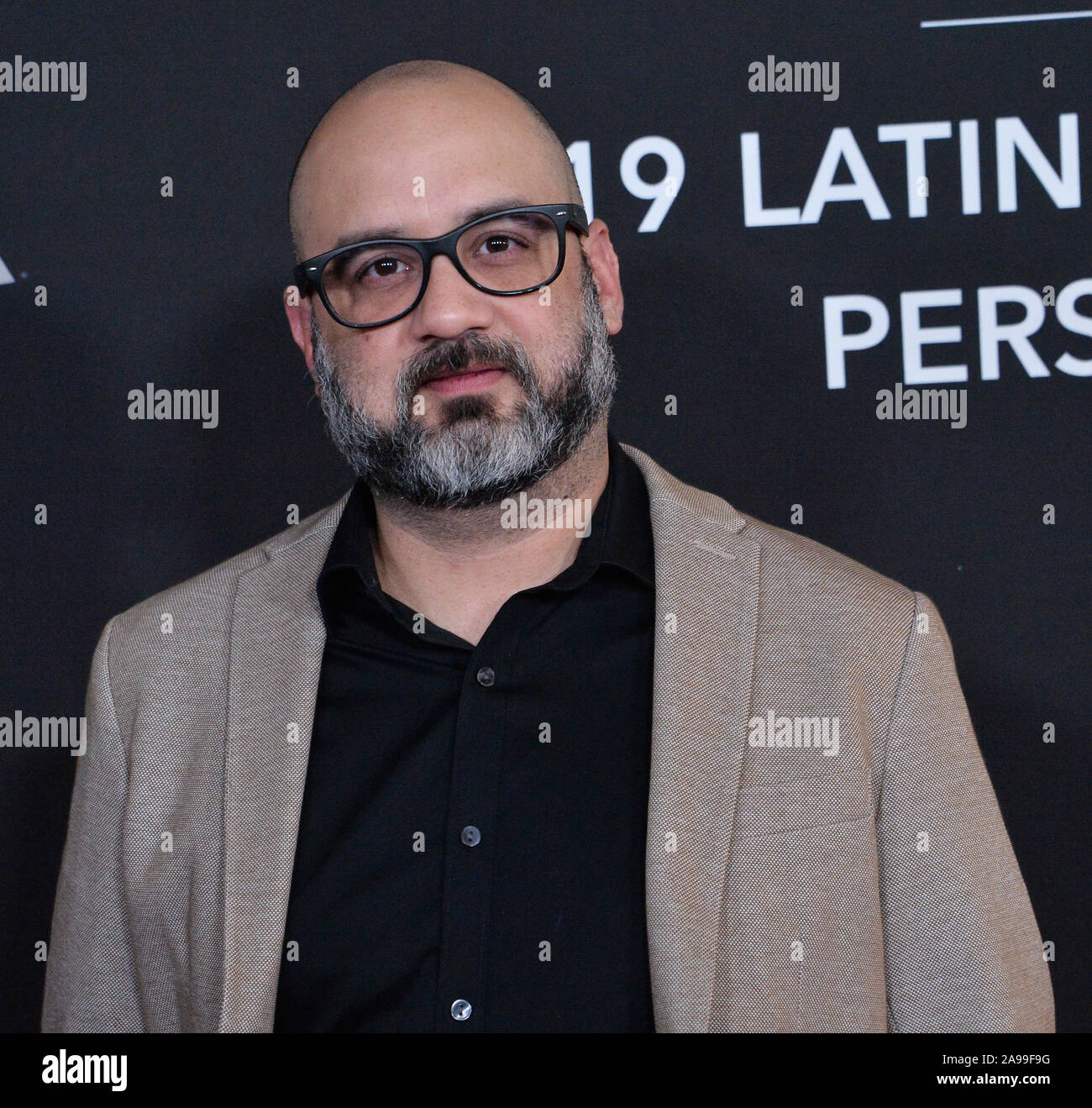 Las Vegas, United States. 13th Nov, 2019. Harold Sanders arrives for ...
