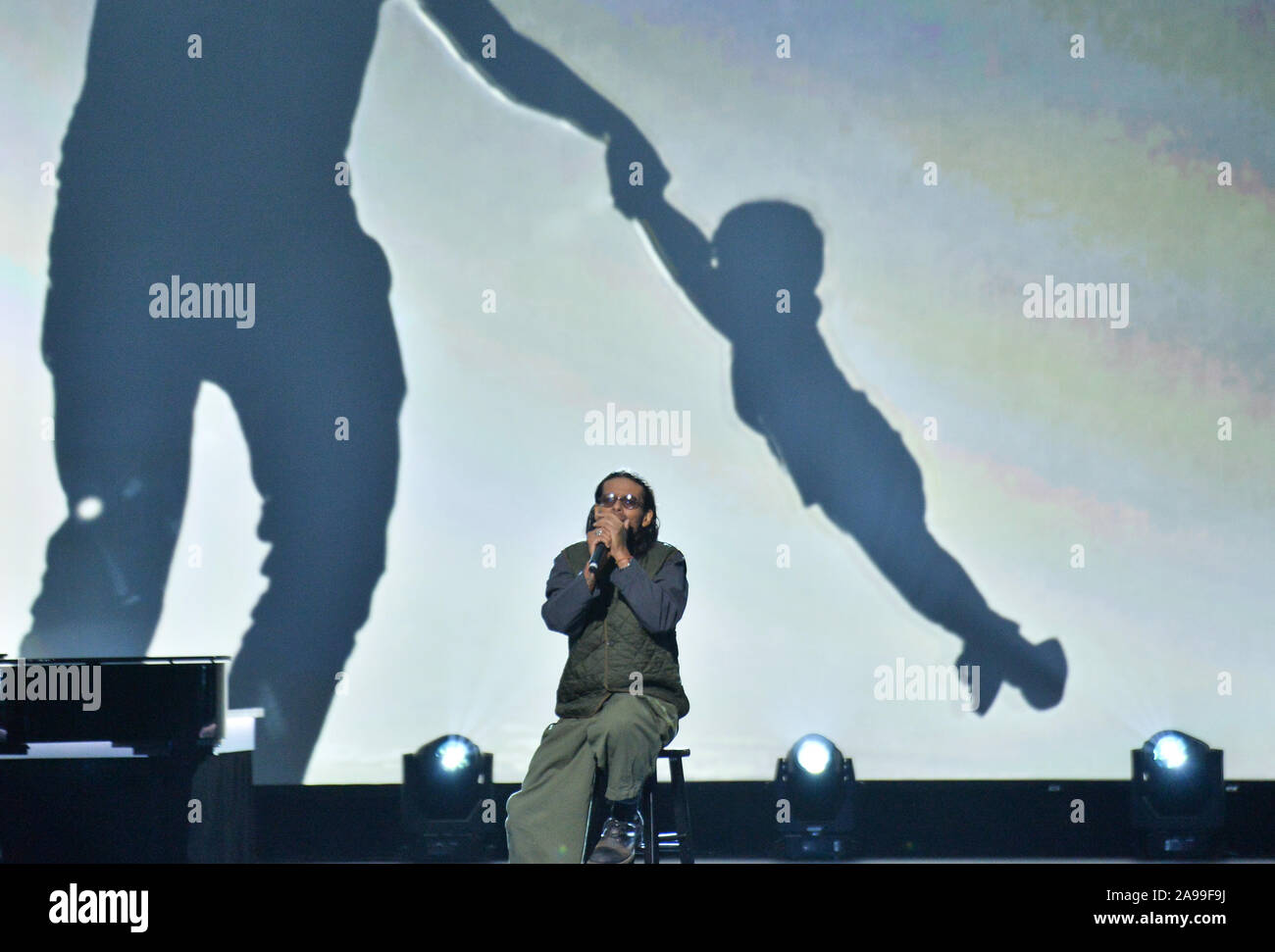 Las Vegas, United States. 13th Nov, 2019. Musician Draco Rosa performs ...