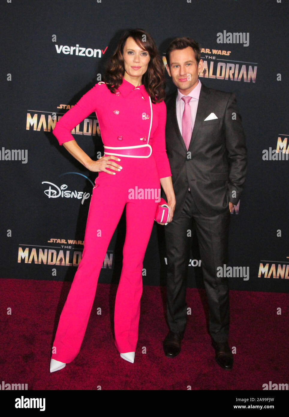 Hollywood, California, USA 13th November 2019 Actress Emily Swallow and ...