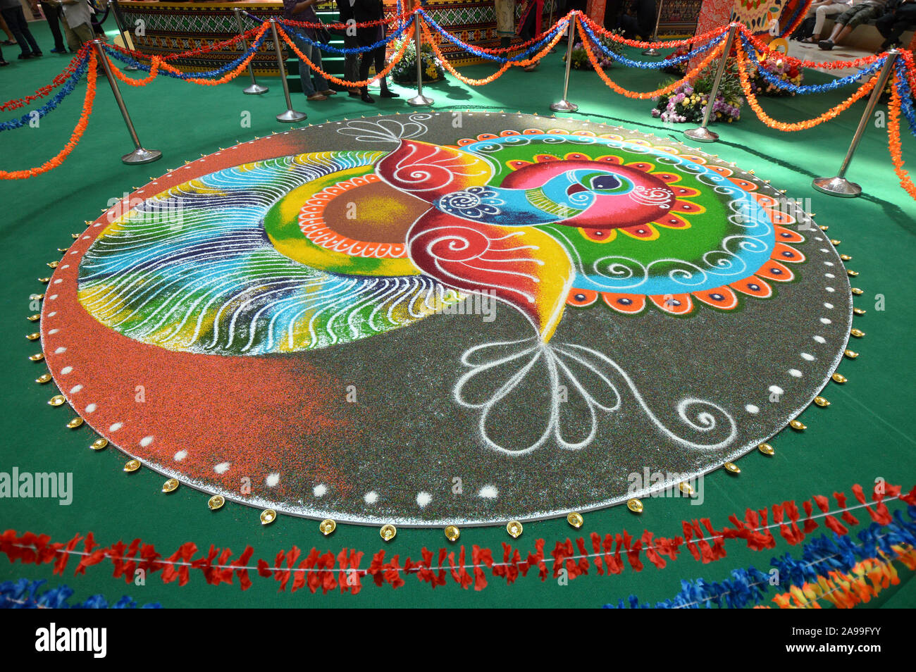 Kolam powder hi-res stock photography and images - Alamy