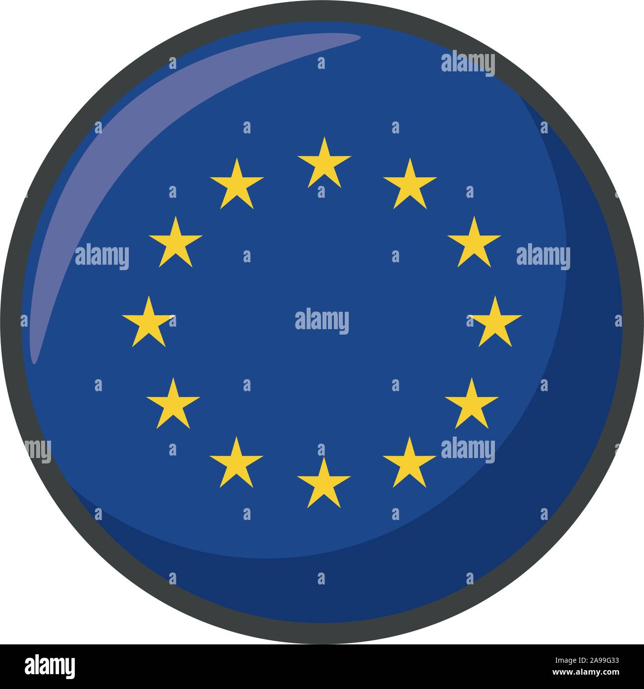 euro flag design, country national state patriotism united world and ...