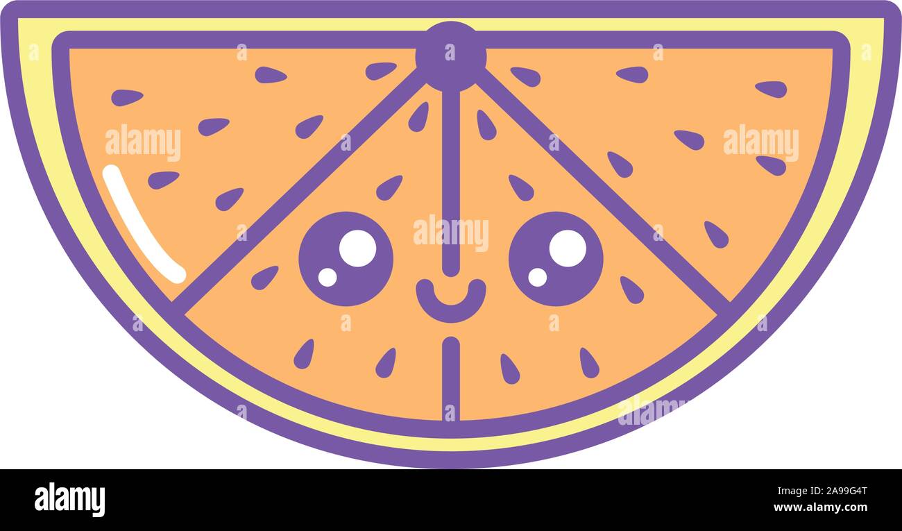 orange icon design, Fruit food restaurant menu dinner lunch cooking and ...