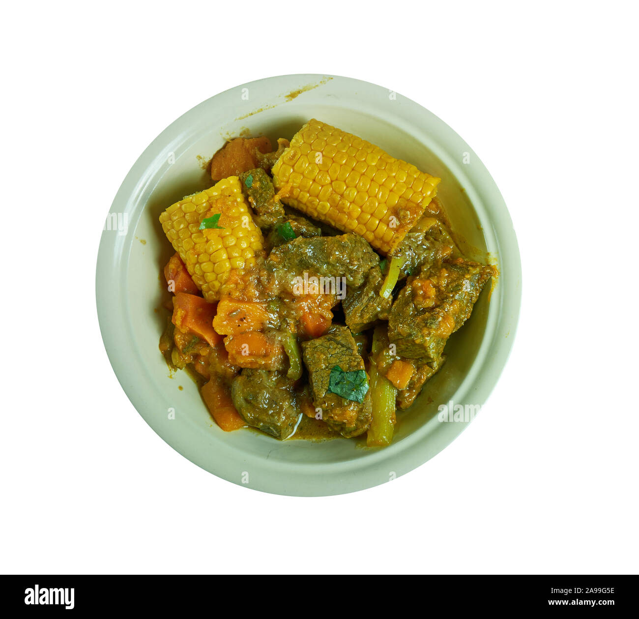Puerto Rican Sancocho, Caribbean Beef Stew Stock Photo - Alamy