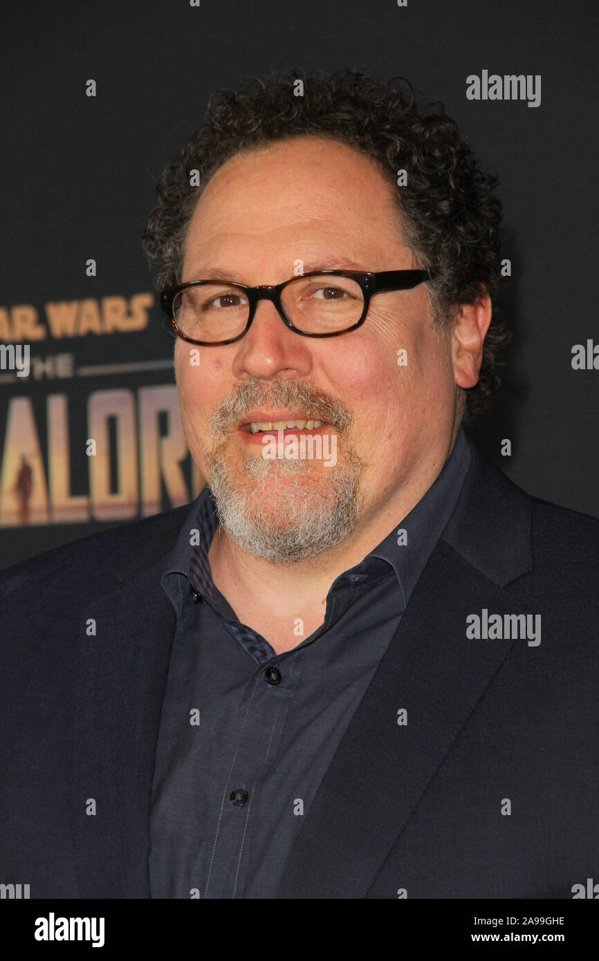 Los Angeles, USA. 13th Nov, 2019. Jon Favreau at "The Mandalorian ...