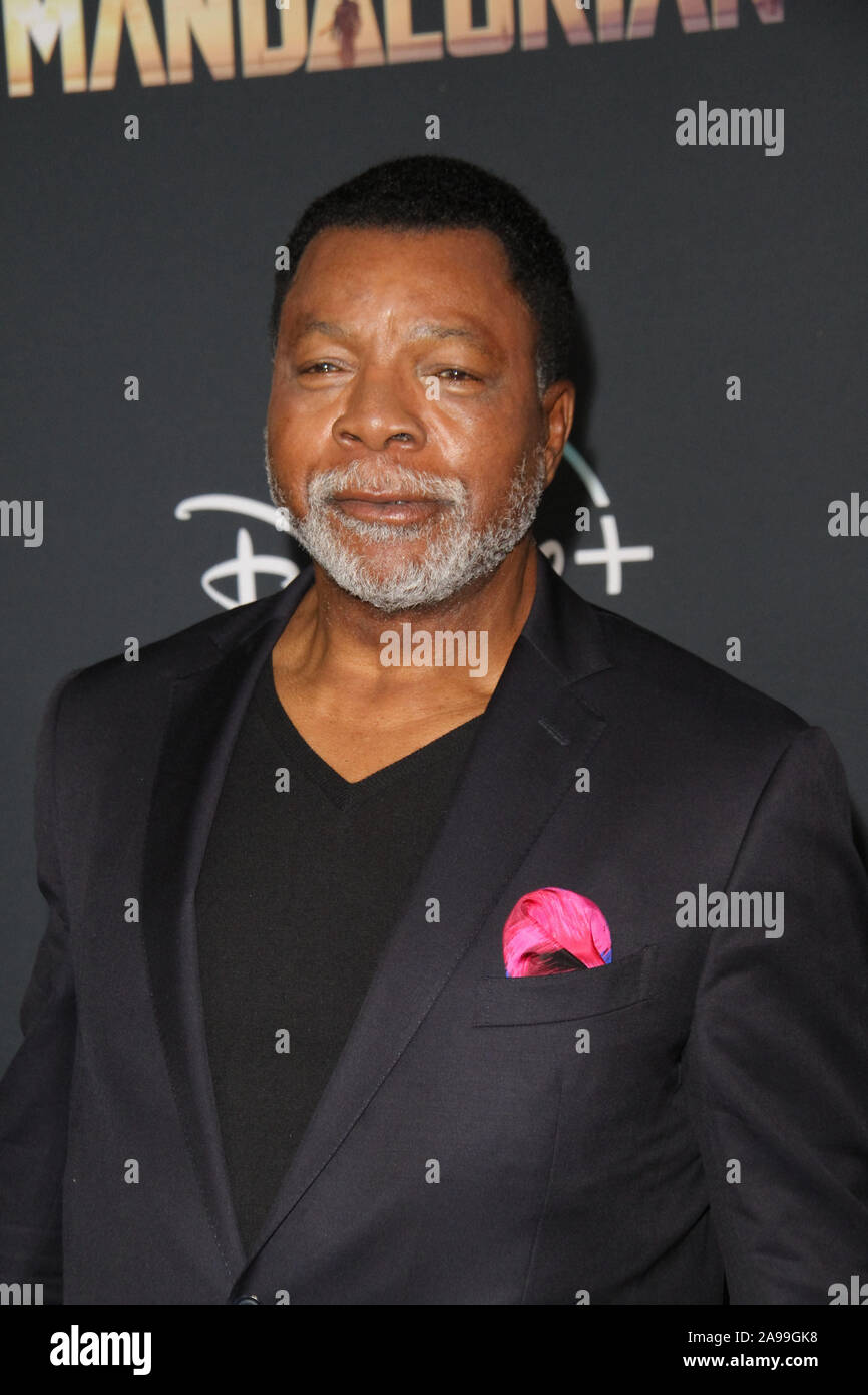 Los Angeles, USA. 13th Nov, 2019. Carl Weathers at "The Mandalorian ...