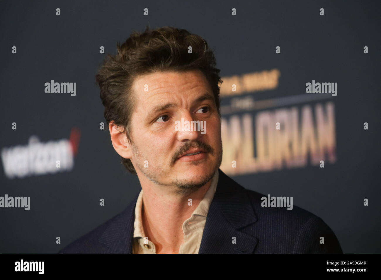 Los Angeles, USA. 13th Nov, 2019. Pedro Pascal at "The Mandalorian ...