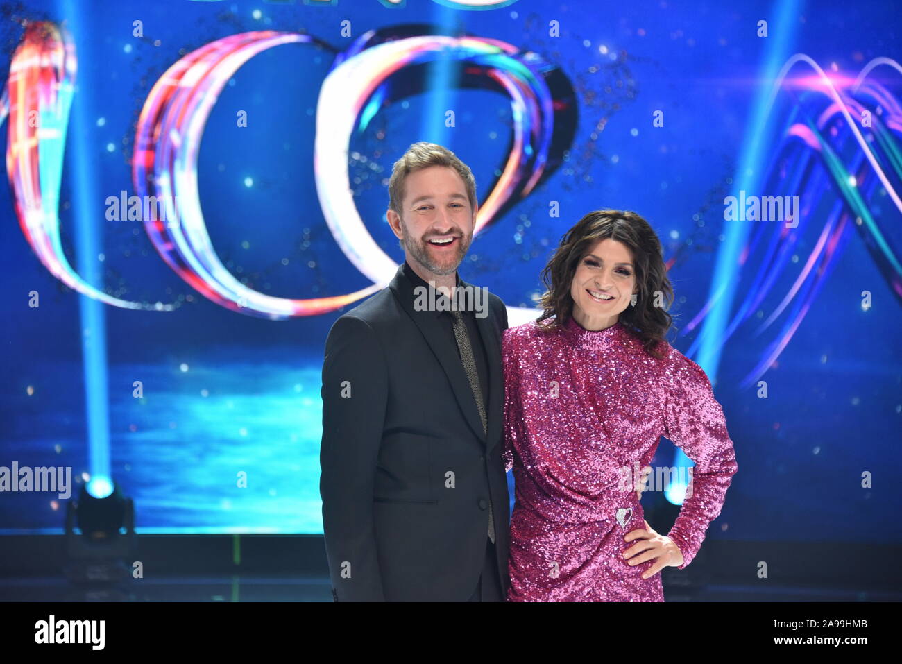 Cologne, Germany. 13th Nov, 2019. Presenters Daniel Boschmann and ...
