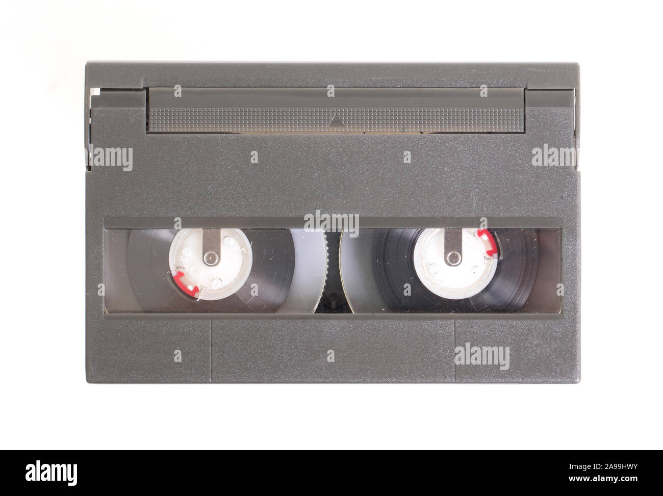 Old Video-8 cassette tape, isolated on white background Stock Photo - Alamy