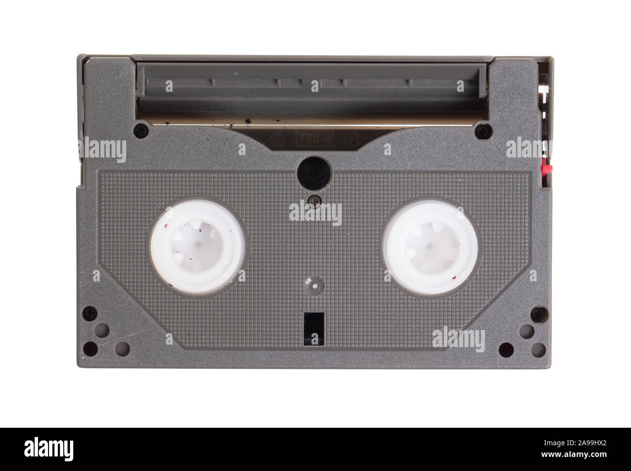 Old Video-8 cassette tape, isolated on white background Stock Photo - Alamy